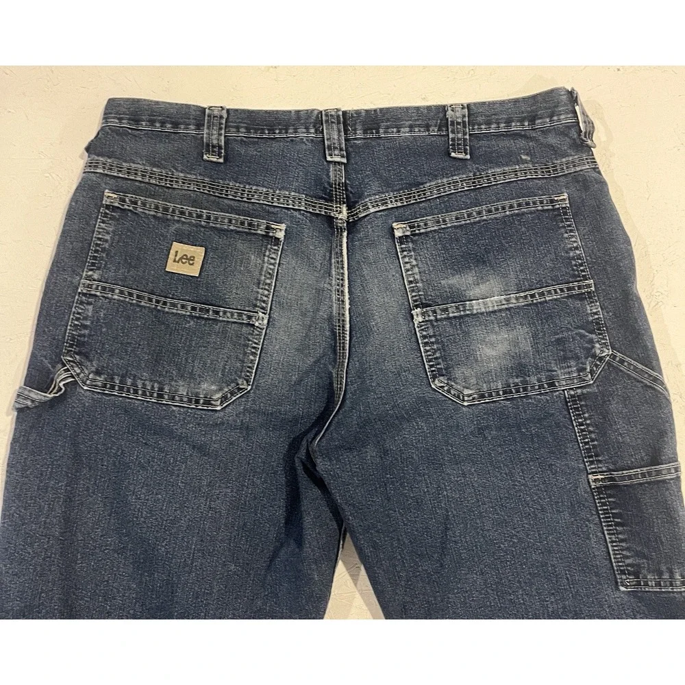 Lee | Jeans | Lee Loose Fit Carpenter Work Jeans Mens Size 36x32 Hammer ...